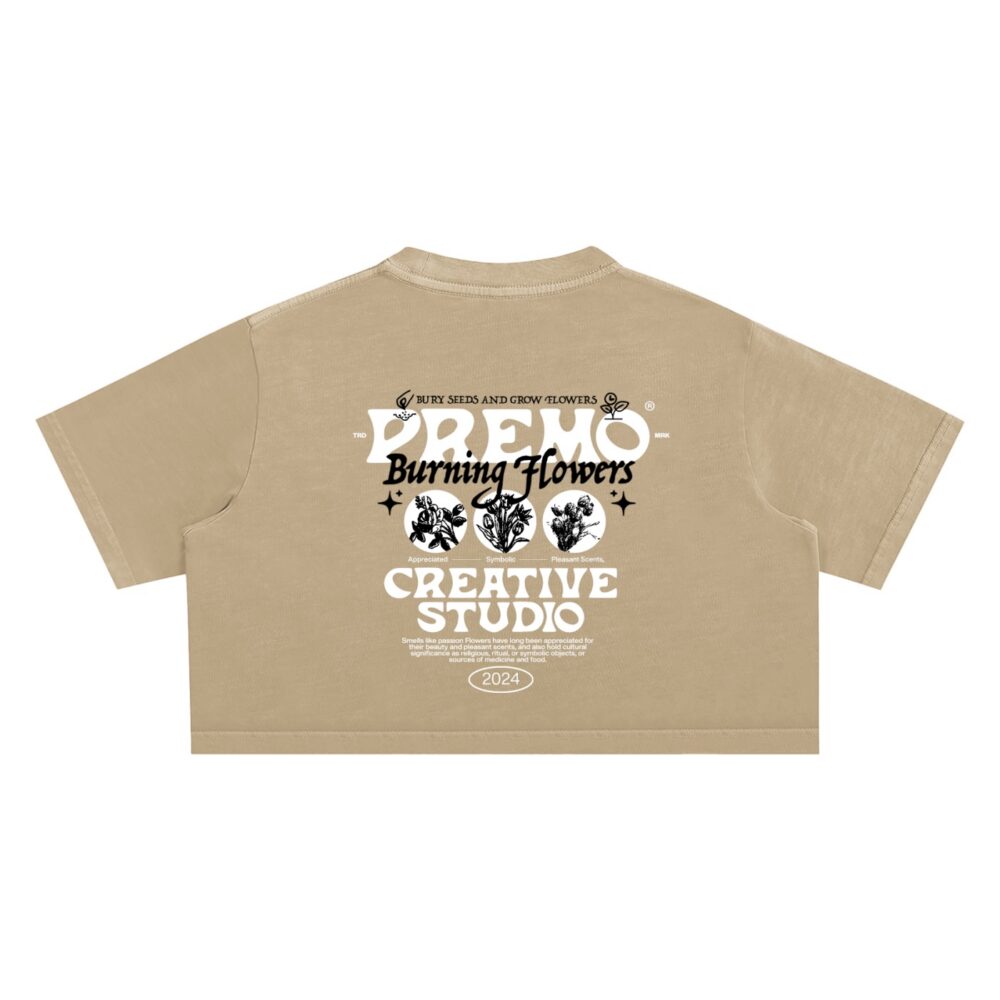 PCS Snow Washed Crop Top - Premo Brands
